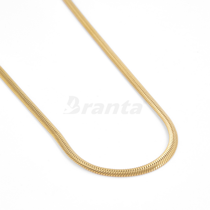 Buy Gold Plated Snake Chain For Men Online - Branta – Brantashop